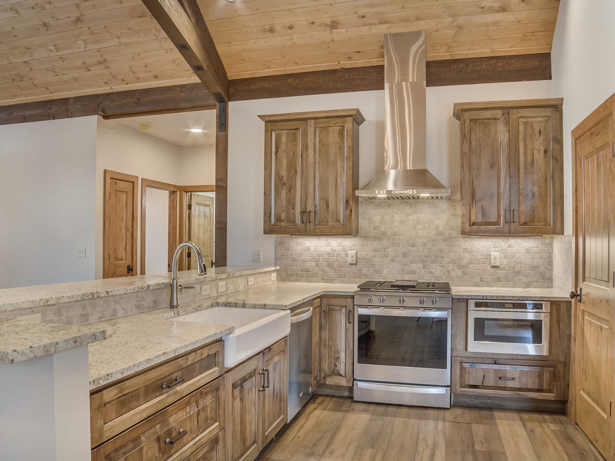 Custom Timber Build Home in Montrose - Western Slope Cabinets & More, LLC